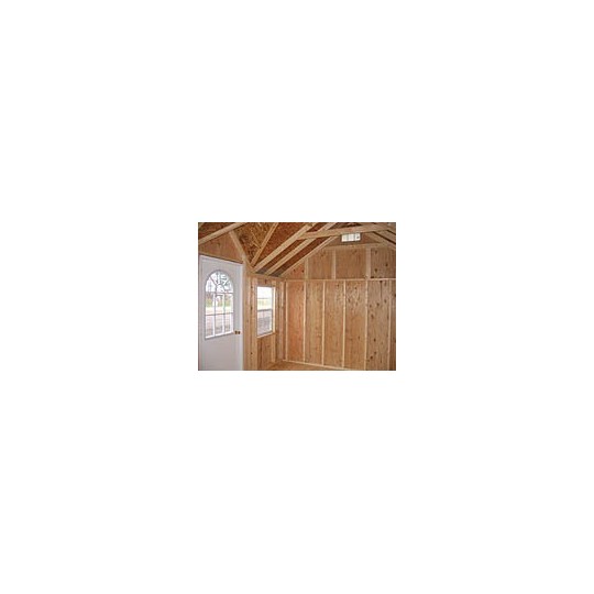 Little Cottage Company Classic Wood Cottage 12' x 24' Storage Shed Kit ...