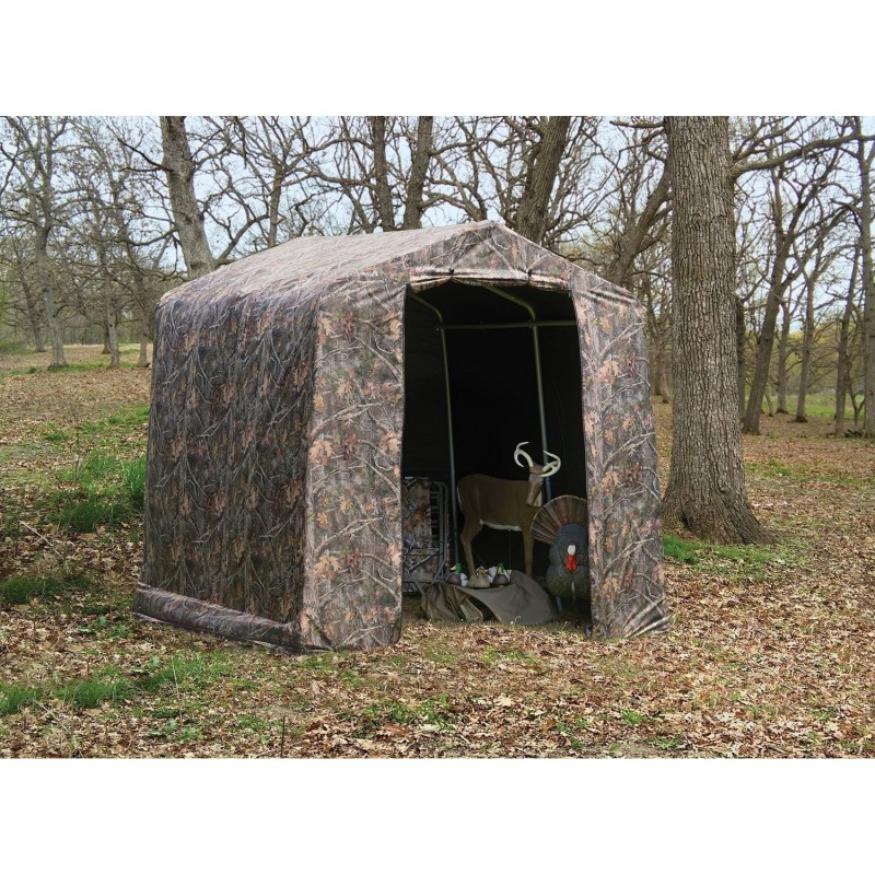 ShelterLogic 8x8 Peak Shed-in-a-Box Shed Kit - Camouflage (70198)