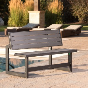 Lifetime Convertible Bench- Gray (60253)