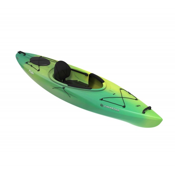 Lifetime 10 ft Emotion Tide Sit-Inside Kayak w/ Paddle - Lemongrass ...