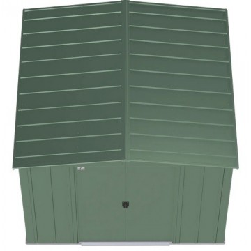 Arrow 8x8 Classic Steel Storage Shed Kit - Sage Green (CLG88SG)
