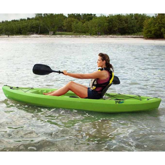 Lifetime 10 Ft Sit-On-Top Tioga 120 Kayak - Lime Green (90534)
