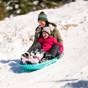 Lifetime 2-Pack 48 inch Snow Sleds - Aqua (91141)