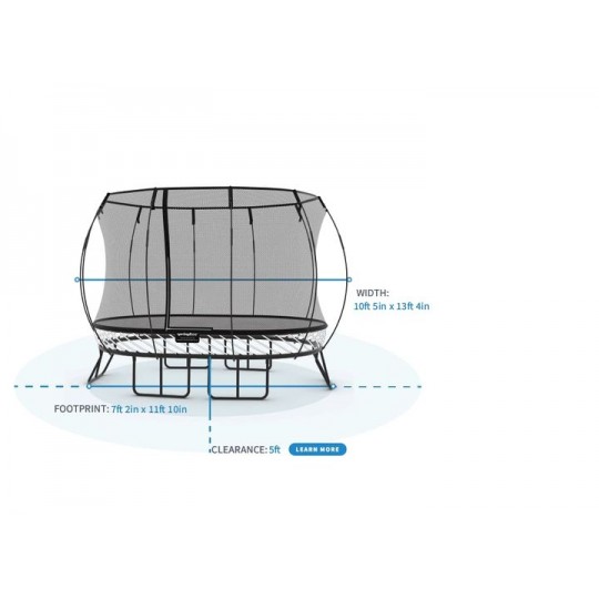 Springfree 8x11ft Medium Oval Trampoline (O77)