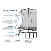Springfree 8x11ft Medium Oval Trampoline (O77)