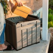 Lifetime 25 gallon Backyard Storage Cube - Storm Dust (60372U)