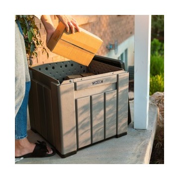 Lifetime 25 gallon Backyard Storage Cube - Storm Dust (60372U)
