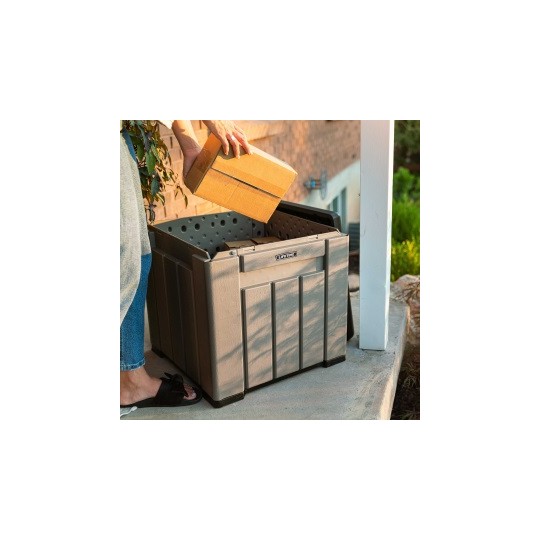 Lifetime 25 gallon Backyard Storage Cube - Storm Dust (60372U)