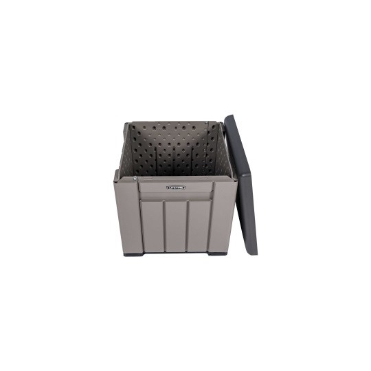 Lifetime 25 gallon Backyard Storage Cube - Storm Dust (60372U)