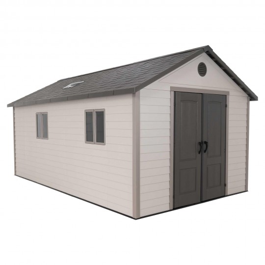 Lifetime 11x18.5 Plastic & Steel Shed Kit (60355)