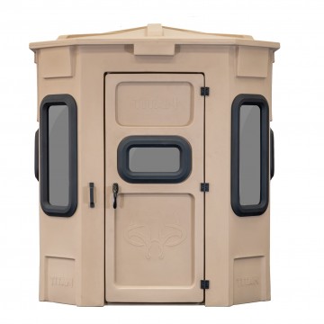 Titan Hunting Blinds Pro Blind Combo w/ 8 ft. Tower- Tan (TB-R-PRO-T-8)