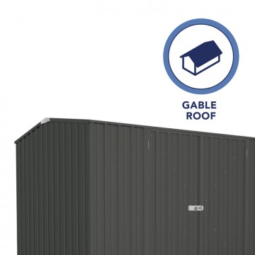 Absco Premier 10' x 7' Metal Storage Shed Kit - Monument (AB1004)