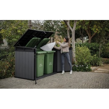 Keter Cortina Mega Storage Shed - Graphite (255122)