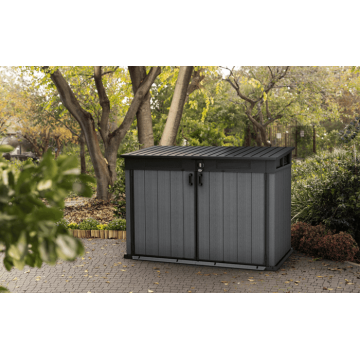 Keter Cortina Mega Storage Shed - Graphite (255122)