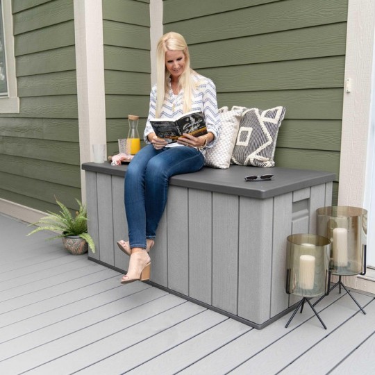 Lifetime 150 Gallon Plastic Deck Box (60340)