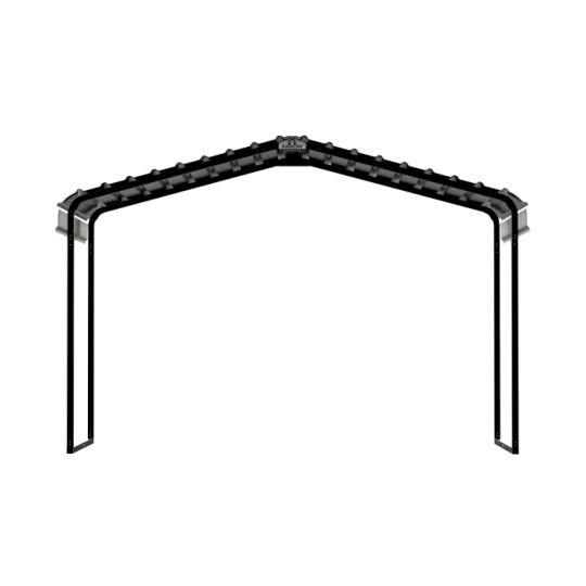 Arrow 12x6x7 Metal Canopy Kit- Eggshell (CPH120607DS)