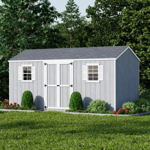 Little Cottage Co. 8x16 Value Workshop Wood Shed Kit (8x16-VWS-PC)
