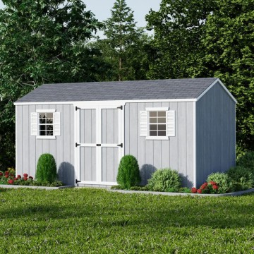 Little Cottage Co. 8x16 Value Workshop Wood Shed Kit (8x16-VWS-PC)