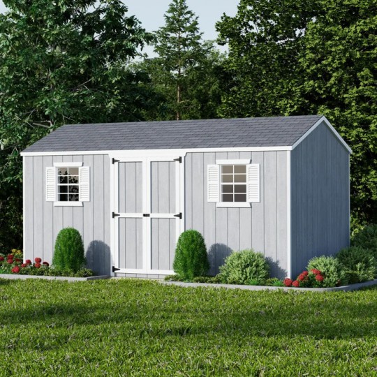 Little Cottage Co. 8x16 Value Workshop Wood Shed Kit (8x16-VWS-PC)