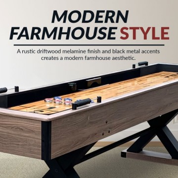 Hathaway Excalibur 9-ft Shuffleboard Table (BG50356)
