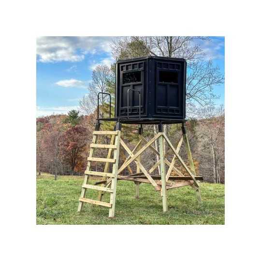 Booner 6-Panel Hard-Sided Hunting Blind w/ Tinted Windows - (MAV00216)