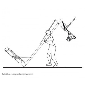 Lifetime 48 in. Courtside Portable Basketball Hoop 1531