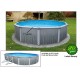 Blue Wave Martinique 24' Round 52" Deep Steel Pool Kit (NB2614)