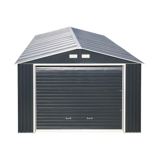 DuraMax 12x20 Gray Metal Storage Garage Building Kit (50951)