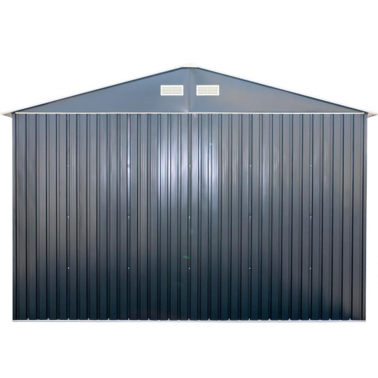 DuraMax 12x20 Gray Metal Storage Garage Building Kit (50951)