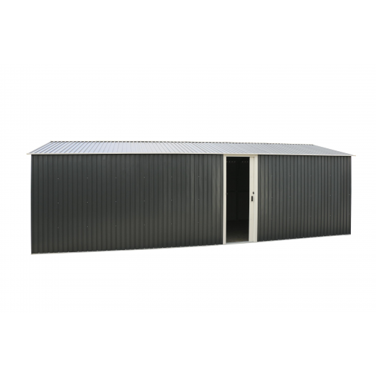 DuraMax 12x26 Imperial Steel Garage Kit - Gray (55151)