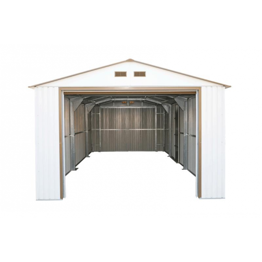 DuraMax 12x32 Imperial Steel Storage Garage Kit - White (55231)