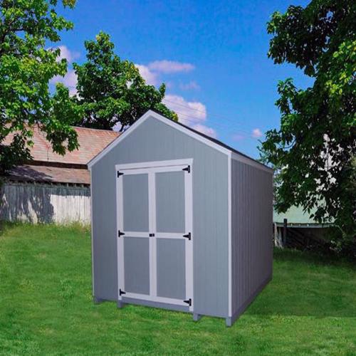 Little Cottage Co. Gable 8x8 Wood Storage Shed Kit (8x8 VGS-WPC)